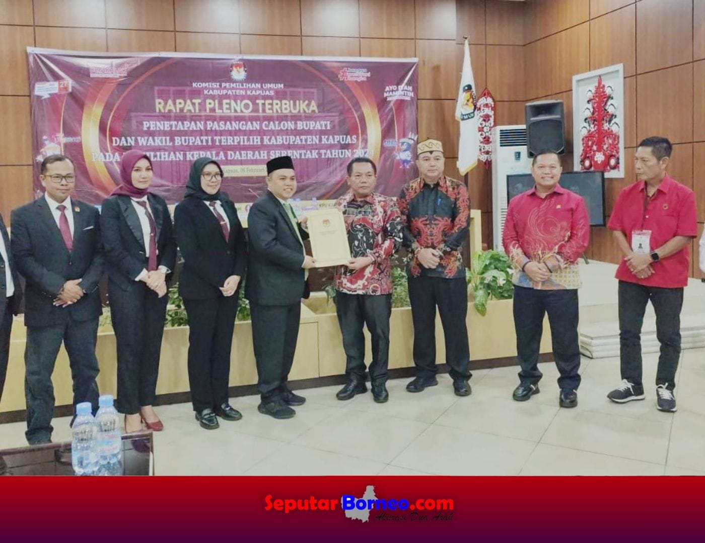 Hari Ini DPRD Kapuas Paripurna Pengumuman Penetapan Bupati dan Wakil Bupati Terpilih