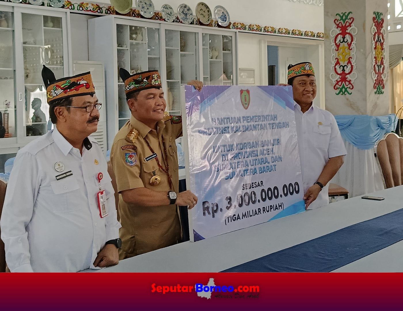Gubernur Agustiar Sabran Salurkan Bantuan Rp3 Miliar untuk Korban ...