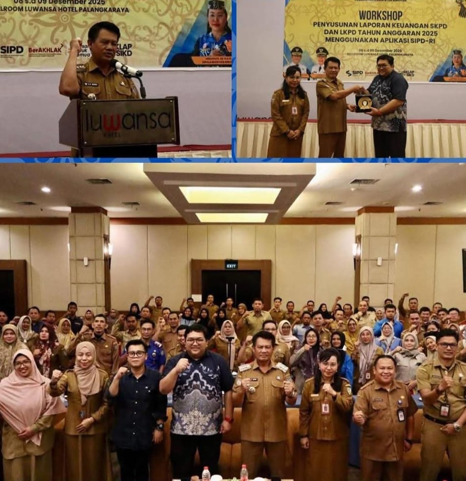 Bupati Seruyan Hadiri Workshop Penyusunan Laporan Keuangan SKPD dan ...