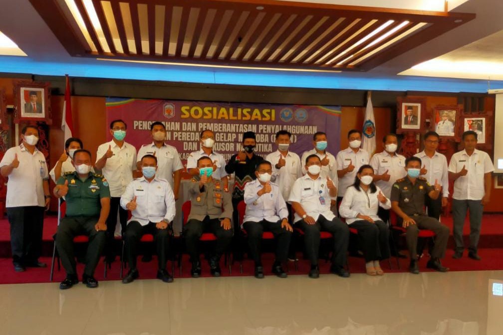 Wabup Mura Buka Sosialisasi P4GN dan Prekusor Narkotika